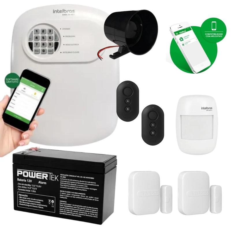 Kit Alarme Intelbras Anm 24 Net - Alarme Residencial - Magazine Luiza