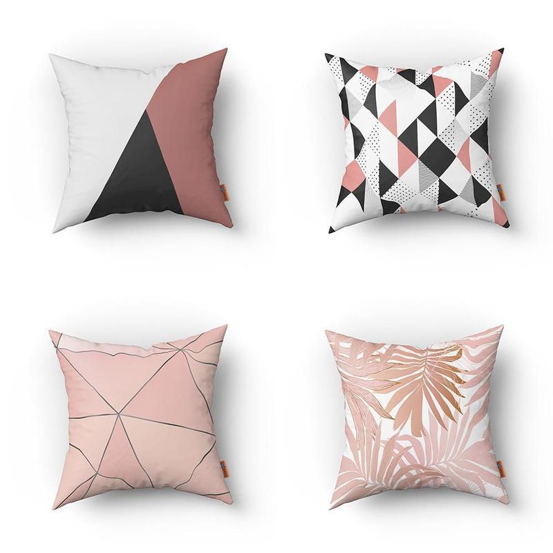 Kit Almofadas Decorativas Estampadas 30X30Cm 157 - Nave Sublimação ...