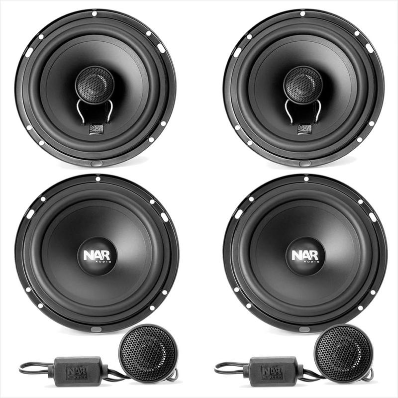 Kit alto falante 6" allegro + kit 2 vias 6" allegro - NAR - Kit 2 Vias ...