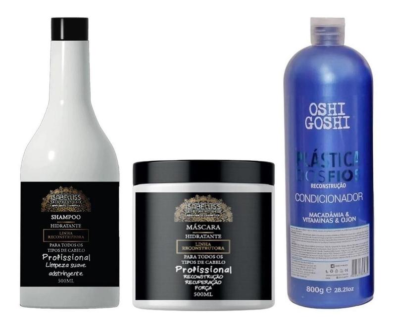 Kit Alto Impacto Hidratação Therapy Plastica De Fios - Isabelliss ...