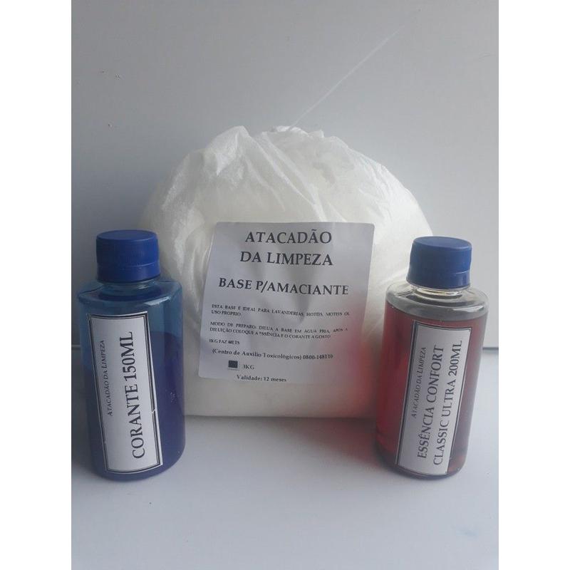 Kit amaciante completo faz 120 litros - MIX LIMP - Amaciante - Magazine ...