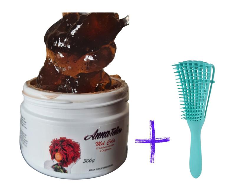 Kit Ana Teles Mel Cola + Escova Magica Ótimos Produtos para Finalização ...