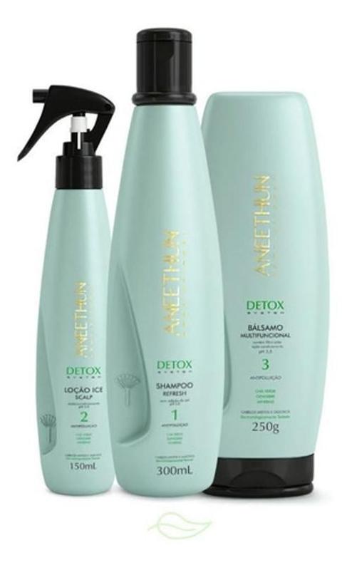 Kit Antipoluição Detox System Aneethun 3 Produtos - Aneethun ...