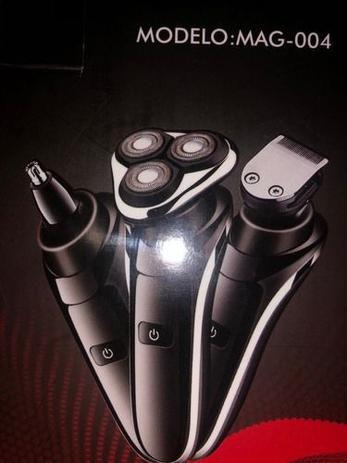 Kit Aparador Cabelo e Barba 3 em 1 MAG-004 - Tomate - Aparador de Pelos ...