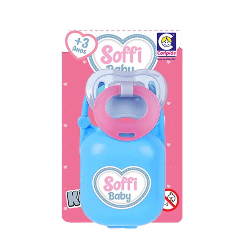 Kit Baby Soffi Chupeta + Porta Chupeta P/ Bonecas - Cotiplás - Bonecas - Magazine Luiza
