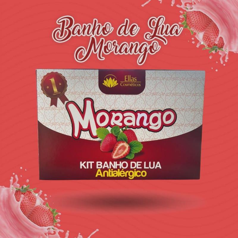 Kit Banho de Lua Morango - elle - Kit de Banho - Magazine Luiza