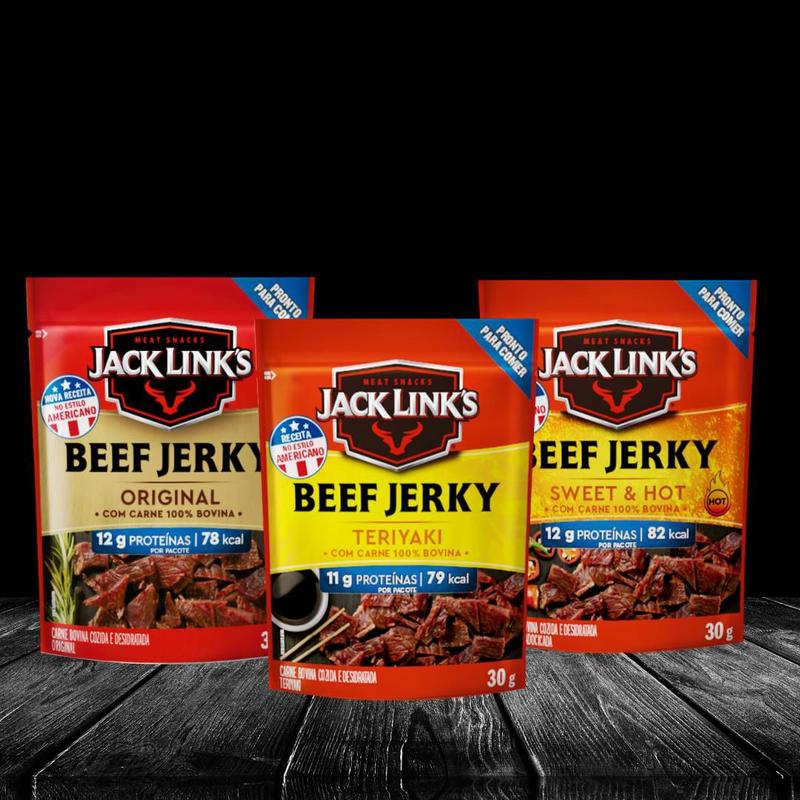 Kit Beef Jerky Jack Links 16Un X 30G Sabores Variados - Jack Link's - Outros Pet Shop - Magazine ...