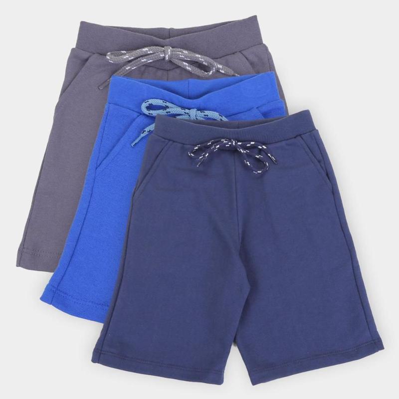 Kit Bermuda Infantil Candy Kids C/ 3 Peças Masculina - Bermuda Infantil ...