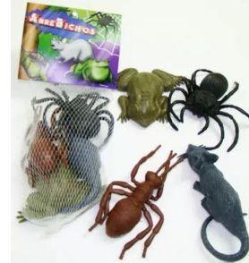 Kit Bichos - Aranha Rato Sapo Formiga - Lua de Cristal - Pelúcia ...