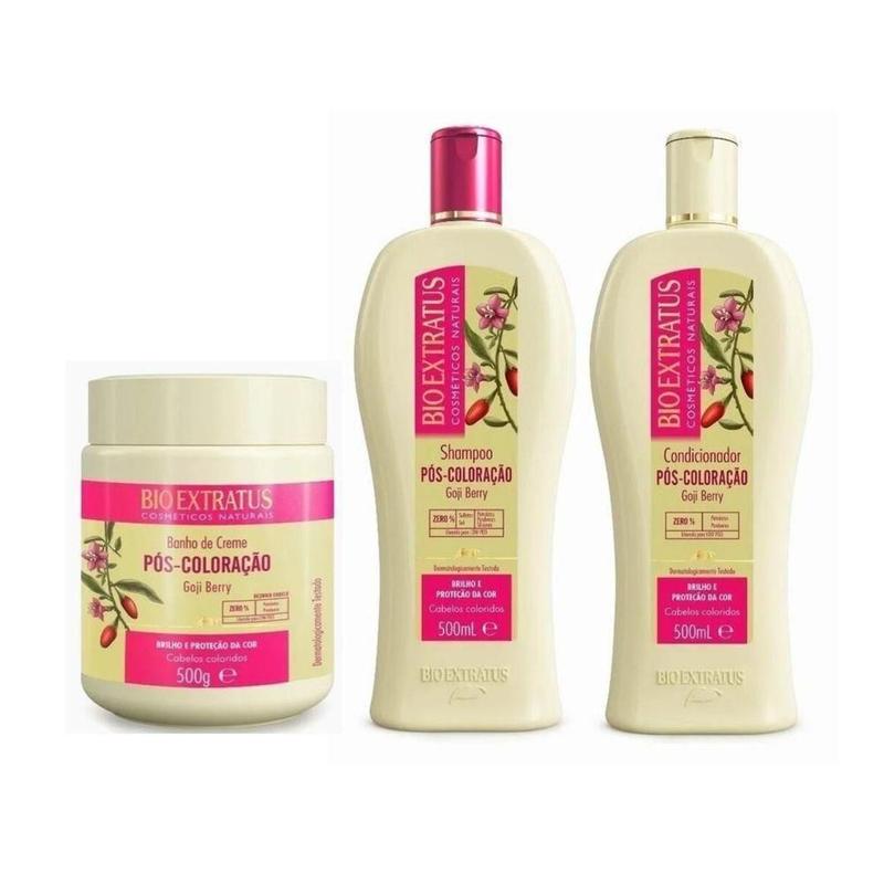 Kit Bio Extratus Pós Coloração ( 3 Produtos ) - Kit de Tratamento para ...