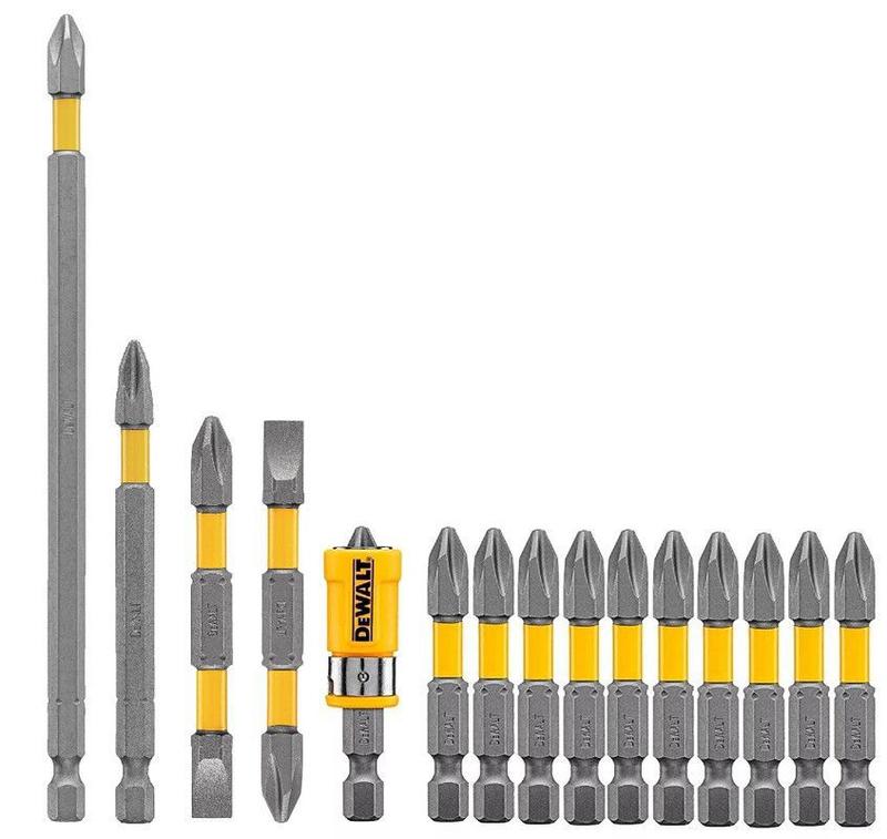 Kit Bits Dewalt Limitador Magnetico Maxfit 16pçs - Jogo de Bits ...