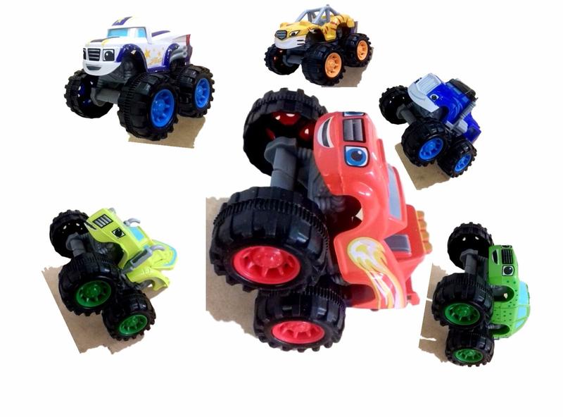 Kit Blaze Monster Machine Coleção 6 Carrinhos Fricção - WOL - Carrinho ...