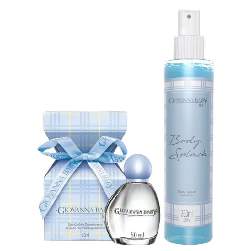Kit Blue Giovanna Baby Perfume Feminino Deo Colônia 50mL + Body Splash ...