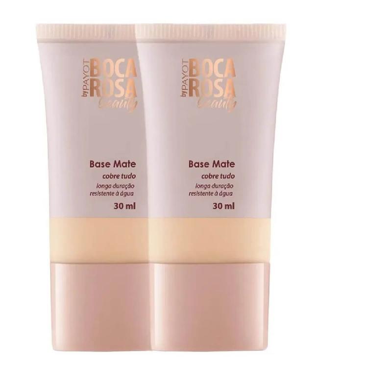 Kit Boca Rosa Beauty by Payot 2 Ana - Base Líquida 2x30ml - Base Facial ...