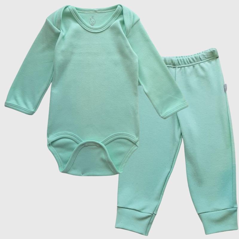 Kit Body Longo e Calça Unissex Baby History 100% Algodão - Baby Hitory ...