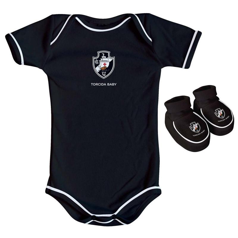 Kit Body + Pantufa para Bebê do Vasco da Gama 033a - Torcida Baby ...