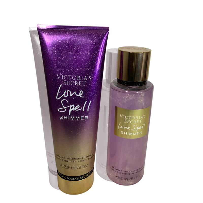 Kit Body Splash + Creme Victoria'S Secret Love Spell - victoria secret ...