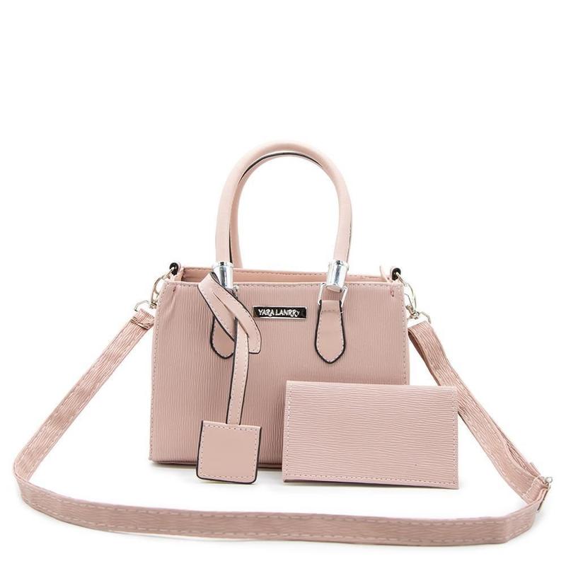 Kit Bolsa Handbag Feminina Pequena + Porta Cartões Moderno - YARA ...
