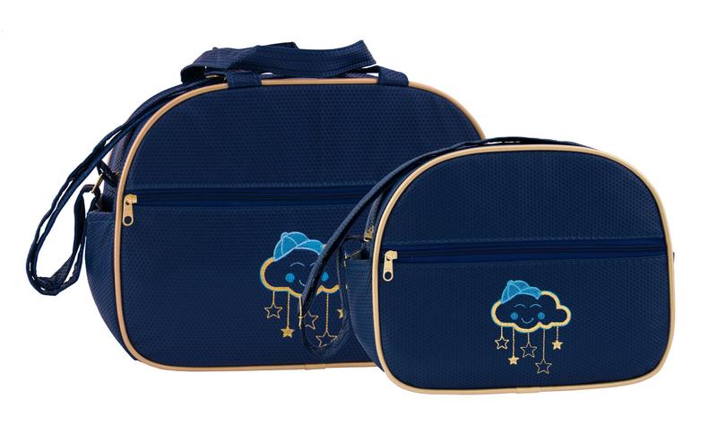 Kit Bolsa Maternidade Saída Bebê Menino e Menina - Merver - Kit Bolsa ...