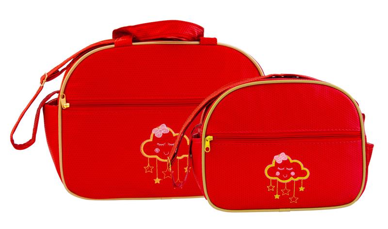 Kit Bolsa Maternidade Saída Bebê Menino e Menina - Merver - Kit Bolsa ...