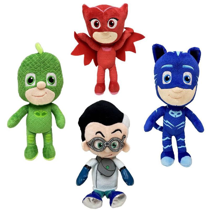 Kit Bonecos Pelúcia PJ Masks 15cm Antialérgicas Multikids - Pelúcia ...