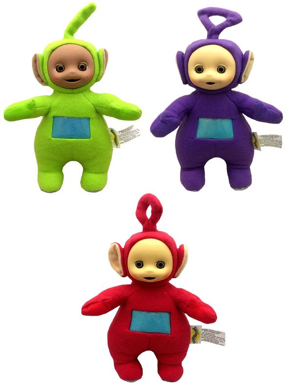 Kit Bonecos Pequenos Teletubbies Tinky Winky E Dipsy E Po - Bonecos ...
