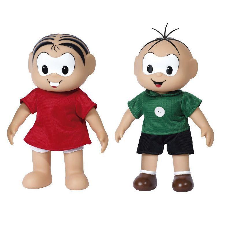 Kit bonecos turma da monica - classico - 2 peças - Baby Brink e ...