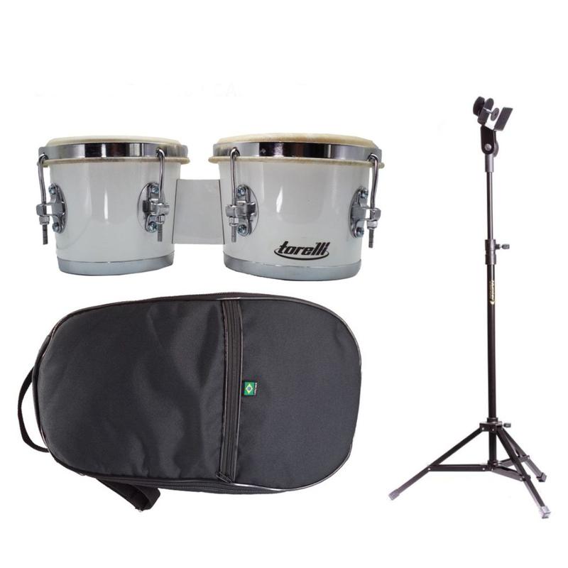 Kit Bongo Com Pedestal E Capa Torelli 6x7 Branco Tb010 - Torelli ...