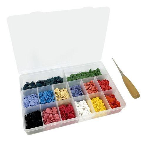 Kit Botão Pressão Ritas N12 280 Plastico Cores Vibrantes - Adb ...