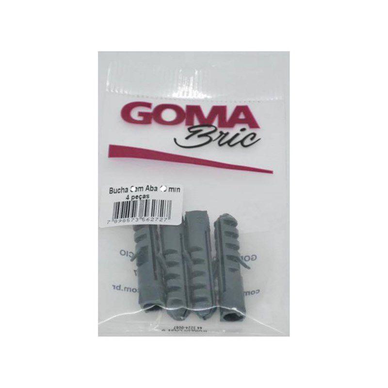 Kit Bucha Nylon 8 mm com 4 Peças - GOMA - Bucha - Magazine Luiza