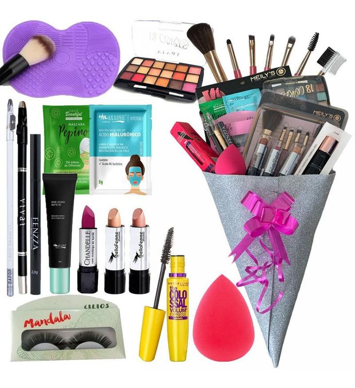 Kit Buque Completo Maquiagem - BELLA - Kits de Maquiagem - Magazine Luiza