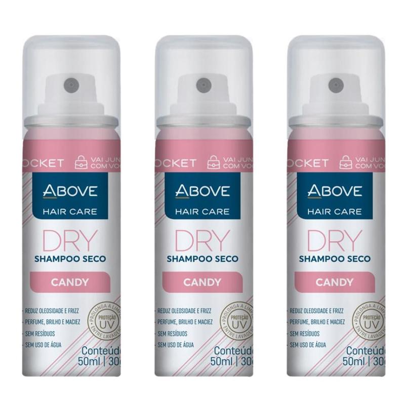Kit C/03 Above Candy Shampoo a Seco Mini 50ml - Shampoo a Seco ...