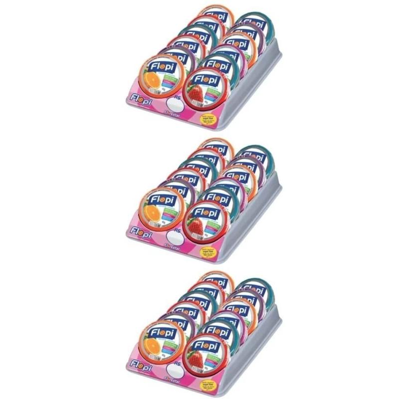 Kit C/03 Flopi Mista Bala Lata S/ AÇÚCar 12x40g - Balas - Magazine Luiza