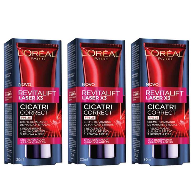 Kit C/03 Loreal Revitalift Cicatri Repair Creme Facial 30ml - Anti ...