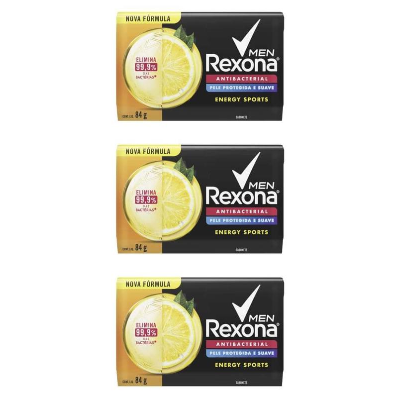 Kit C/03 Rexona Sport Sabonete 84g - Sabonete - Magazine Luiza