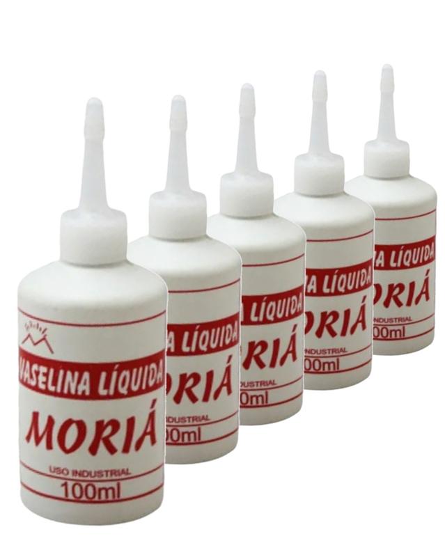Kit C/05 Vaselina Liquida Uso Industrial 100ML MORIA INCOLOR - MÓRIA ...