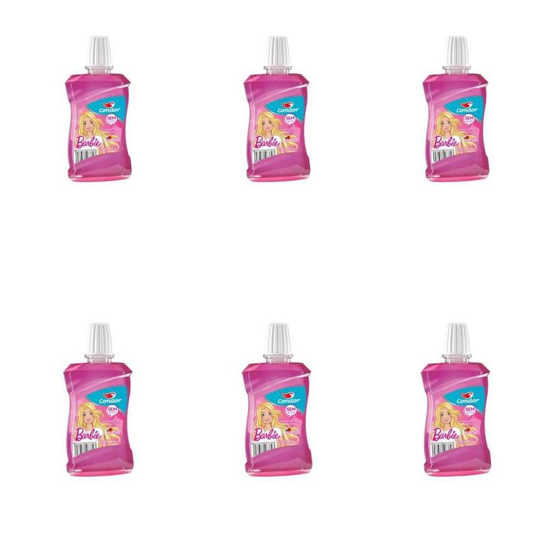 Kit C/06 Condor Barbie Enxaguante Bucal Tutti Frutti 250ml ...