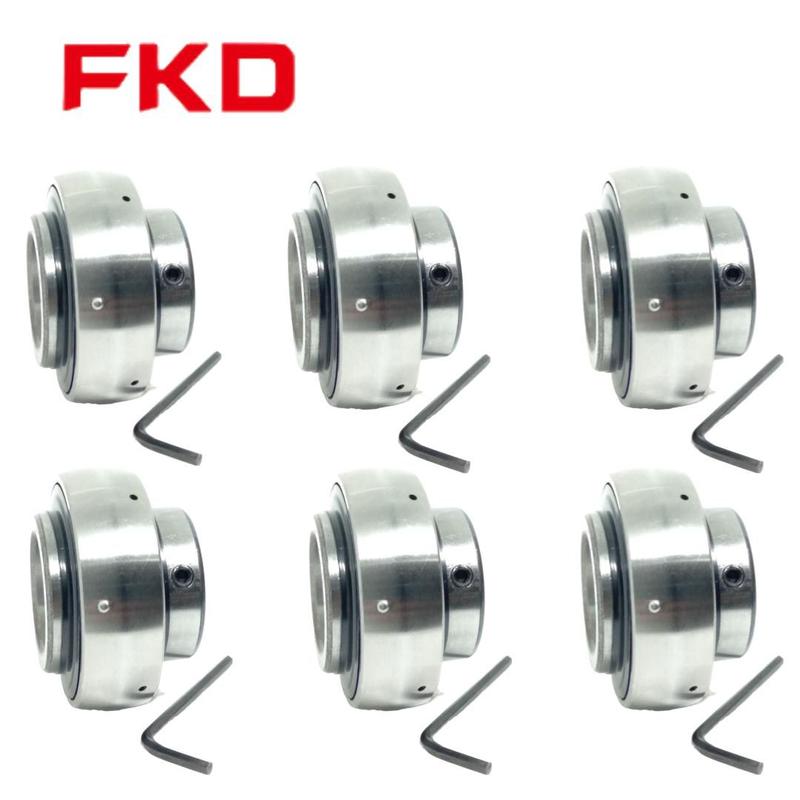 Kit C/06 - Rolamento Uc205-15 Para Eixo De 15/16 - 23.81mm - FKD - Rolamento de Carro - Magazine ...