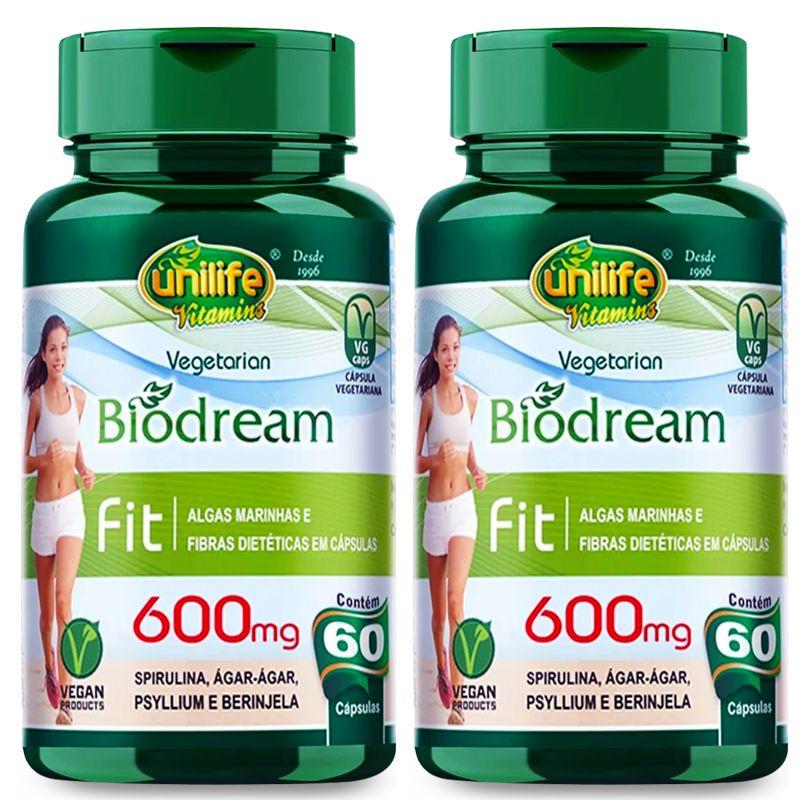 KIT C/ 2 BIODREAM - 60 Cápsulas de 600mg UNILIFE - Multivitamínico / Polivitamínico - Magazine Luiza