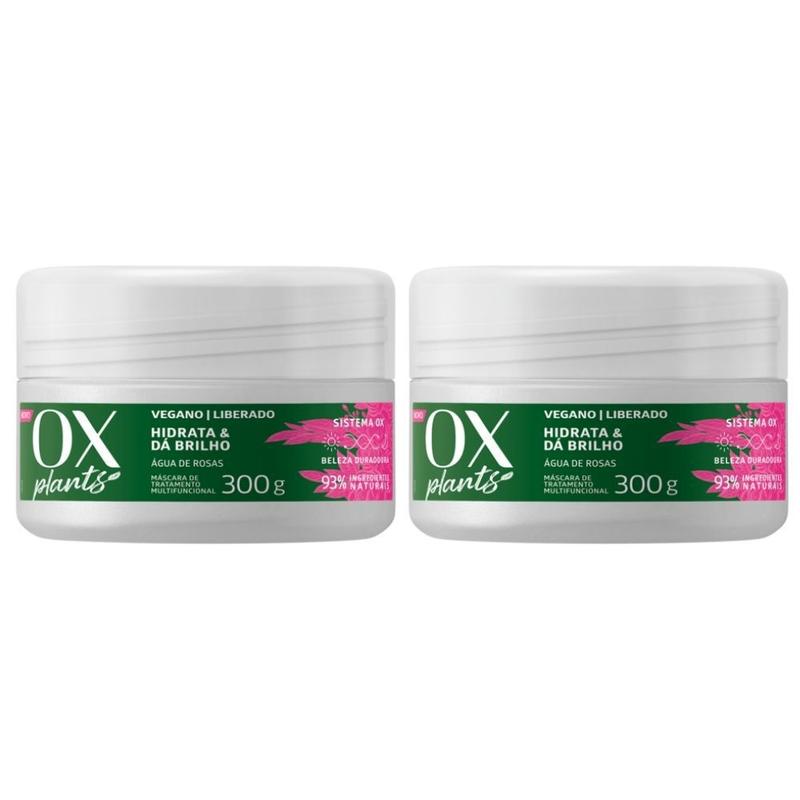 Kit C/2 Creme Multifuncional Ox Plants Hidrata E Dá Brilho - 300g ...