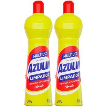 Kit c/2 Limpador Multiuso Azulim Uso Diário 500ml Escolha a Fragrância ...