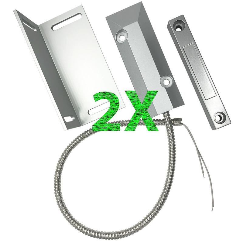 KIT C/2 Sensor Magnético P/portas De Aço Sp C/fio Cantoneira - MULTITOC ...