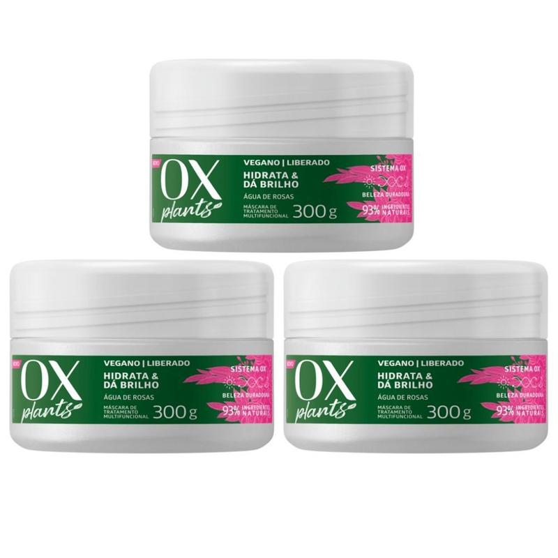 Kit C/3 Creme Multifuncional Ox Plants Hidrata E Dá Brilho - 300g ...