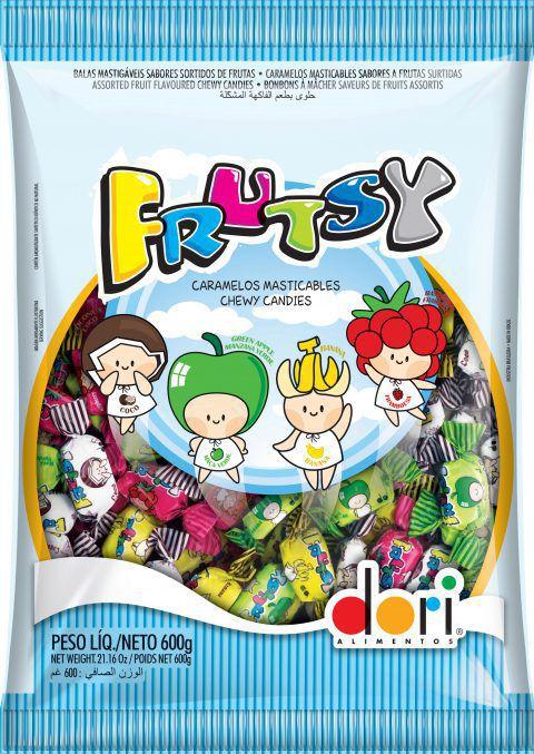Kit c/ 6 Bala Frutsy Sortidas 600g - Dori - Balas - Magazine Luiza
