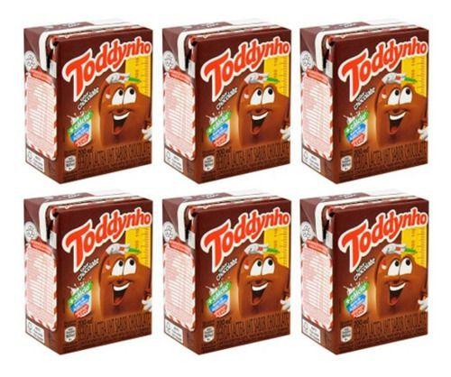 Kit C/6 Bebida Láctea Toddynho Chocolate 200ml - Bebida Láctea ...