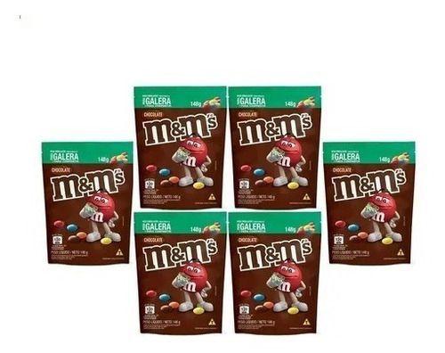 Kit C/6 Mms 148g Chocolate - MM'S - MMs - Magazine Luiza