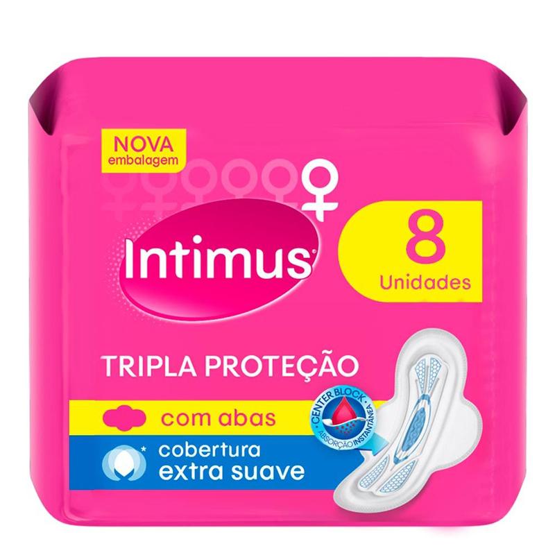 Kit c/ 6 pctes abs intimus gel tripla prot.c/ 8 (a escolher ...
