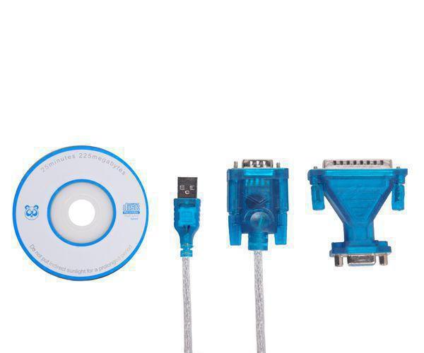 Kit Cabo Conversor Usb Serial Rs232 Macho E Adaptador Db9 - Js ...