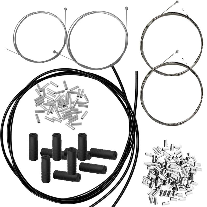 Kit Cabos Conduites Terminal Freio e Marcha Completo Bike - PACO ...