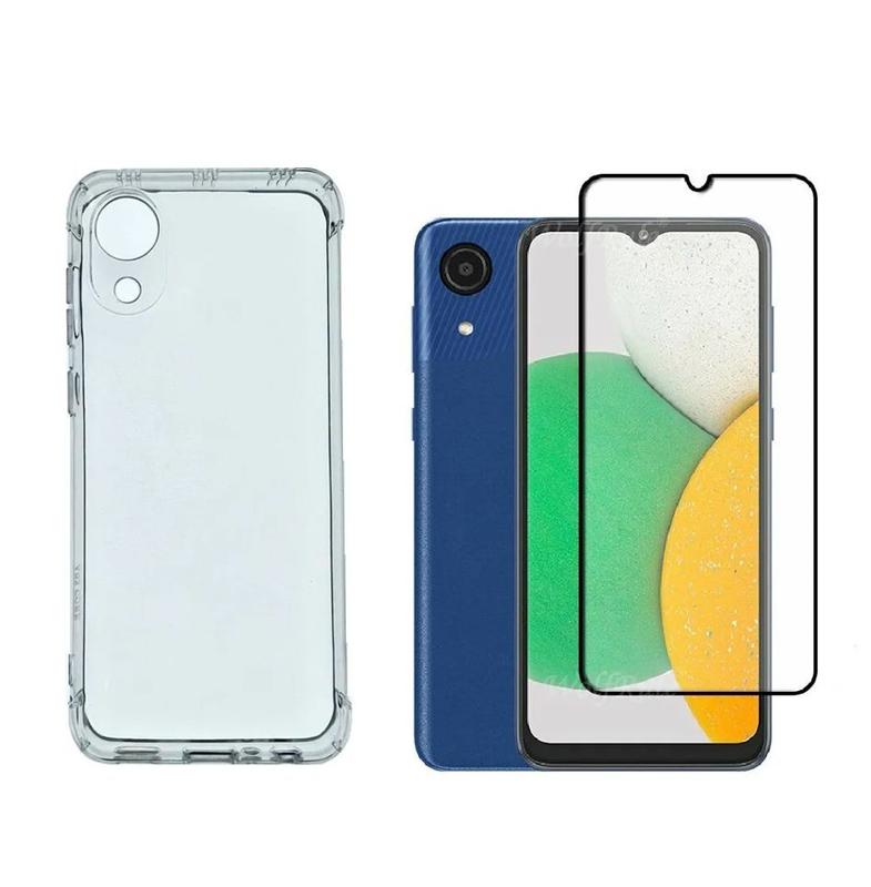Kit Capa e Película de Vidro 3D Para Galaxy A03 Core - Jodda - Kit ...
